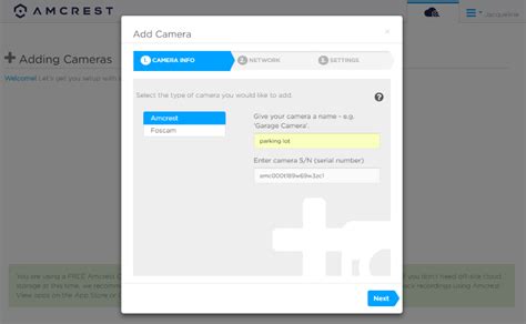 How To Add A Camera Into The Amcrest Cloud Amcrest