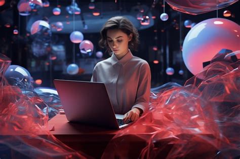 Premium Photo Abstract Visualization Of A Personal Assistant Premium Photo Abstract Visualization Of A Personal Assistant