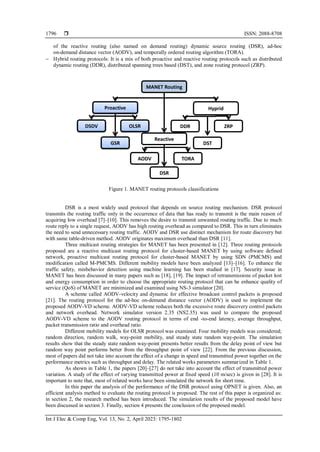 Performance Evaluation Of Dynamic Source Routing Protocol With Variation In Transmission Power