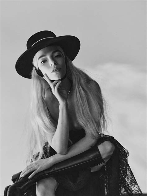 ANYA TAYLOR JOY For Harpers Bazaar Magazine Australia New Zeland