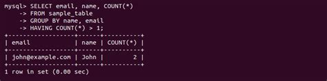 How To Find Duplicate Values In Mysql Database