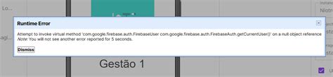 Runtime Error While Using Firebase Auth Bugs Niotron Community