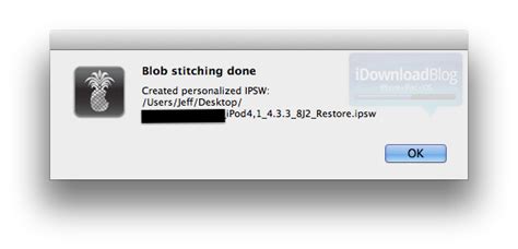 How To Stitch Your Shsh Blobs Using Redsn0w To Create Firmware That Can