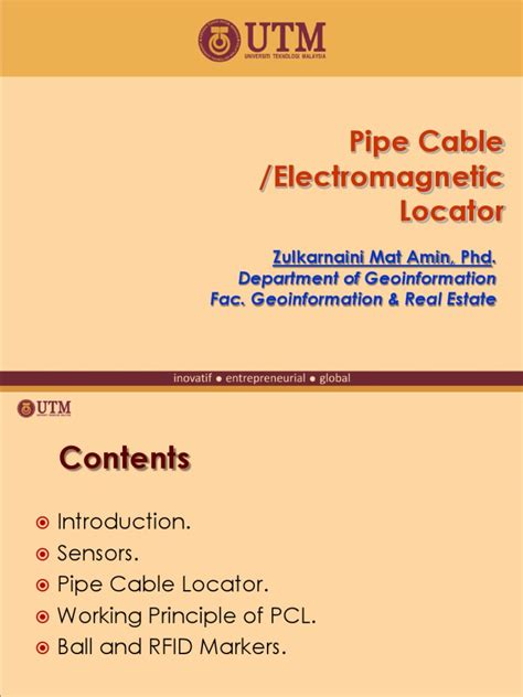 lecture8 pipe cable electromagnetic locator pdf waves sensor