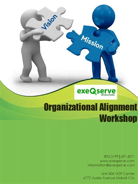 Organizational Alignment Workshop By Exeqserve Corporation Pdf Human Resource Management