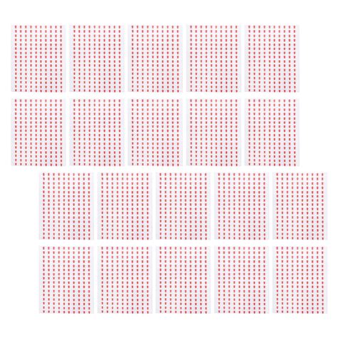 Offigam 60 Sheets Adhesive Arrow Labels Colored Labels Stickers For