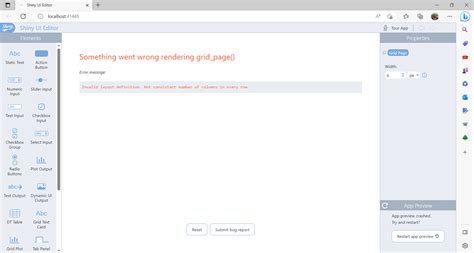 Problem With Shinyuieditor Package Community Discussion GitHub