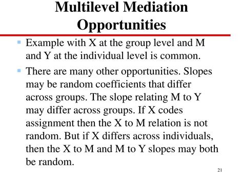 Ppt Multilevel Mediation Overview Powerpoint Presentation Free
