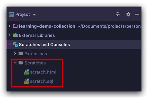 Intellij Idea 创建scratch Files 和 Scratch Buffers 日拱一兵｜java｜spring Boot