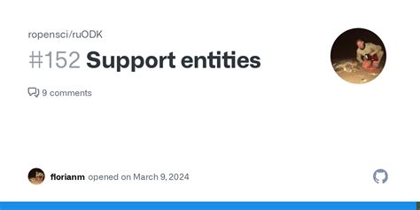 support entities · issue 152 · ropensci ruodk · github