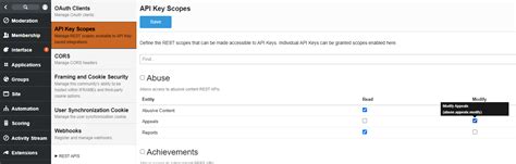 What Are Rest Api Scopes User Documentation Verint Community 12x Verint Telligent
