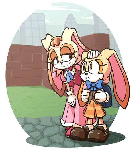 #270055 - safe, artist:flaminggaraco, cream the rabbit (sonic), vanilla the rabbit (sonic ...