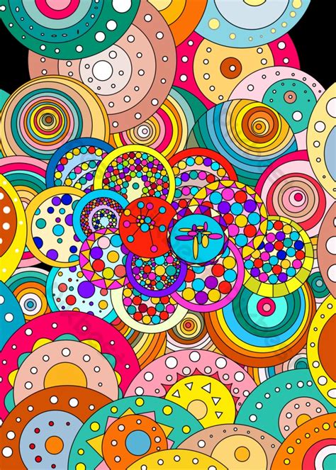 Circular Abstract Geometric Abstraction PSD Free Download Pikbest