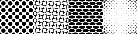 Monochrome Geometrical Pattern Collection 48188527 Vector Art At Vecteezy