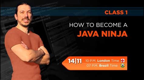 Rafael Chinelato Del Nero On Linkedin Class 1 How To Become A Java Ninja