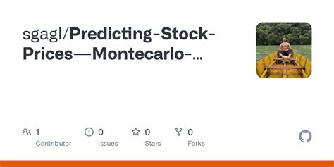 GitHub Sgagl Predicting Stock Prices Montecarlo Simulation