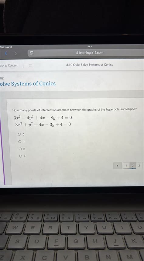 Ack To Content 310 Quiz Solve Systems Of