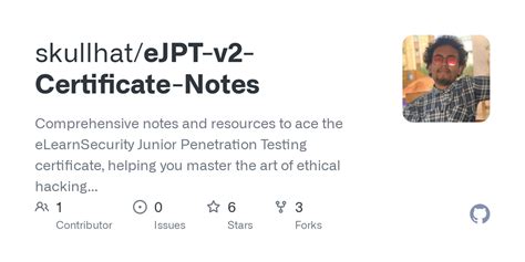 Github Skullhat Ejpt V2 Certificate Notes Comprehensive Notes And