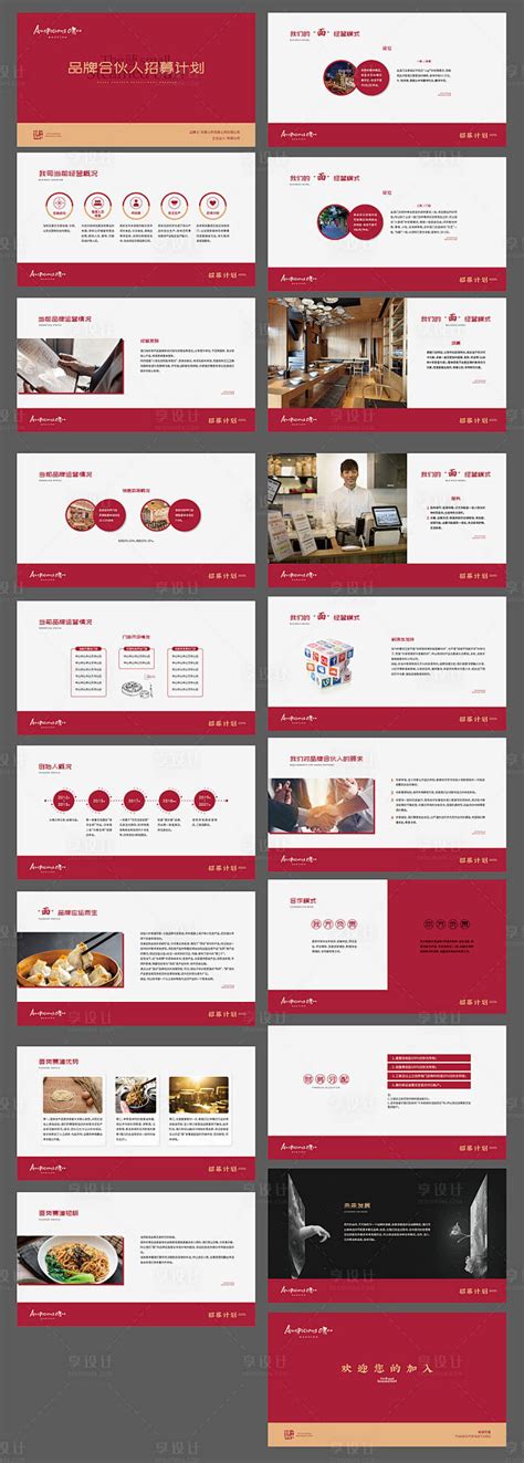 餐饮加盟招商ppt 源文件