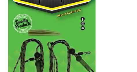 Ready Made Leadcore Helicopter Green