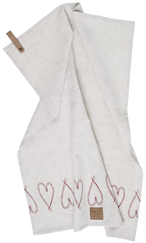 Licelle Kjøkkenhåndkle Beige Princessbutikken No