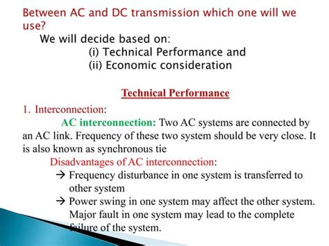 High Voltage Direct Current Hvdc Ppt