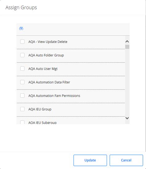 Configure Security Settings For A Policy