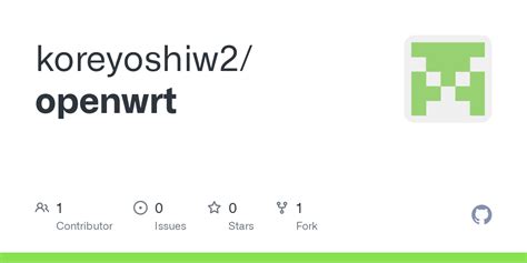 Github Koreyoshiw2 Openwrt