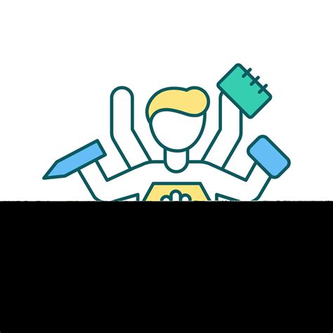 Work Overload Reduction Rgb Color Icon Job Workload Concept Vector Job Workload Concept Png