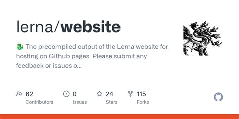 github lerna website the precompiled output of the lerna website for