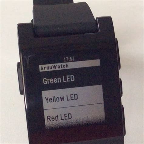 arduino yún controller for pebble