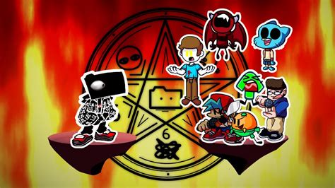 Fnf Bleeding V2 But Everyone Sings It Season 2 Youtube