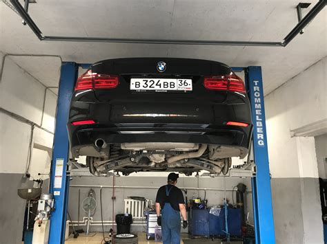 Плановое ТО + Замена тормозной жидкости — BMW 3 series (F30), 1,6 л ...