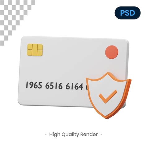 Premium PSD Card D Icon Premium Psd