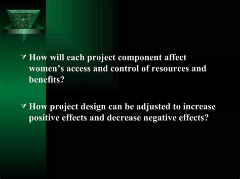 Gender Analysis Framework Planning B R Siwal PPT