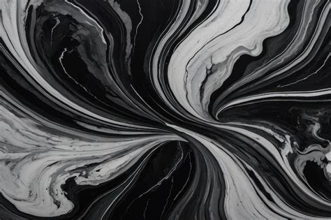 Premium Photo | Abstract Black and White Swirl