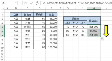 【excel】エクセルのsumifs関数での以上・以下の合計方法【範囲：未満なども】｜おでかけラボ
