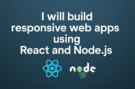 Build Responsive Web Apps With React And Node By Wahidhibot Fiverr