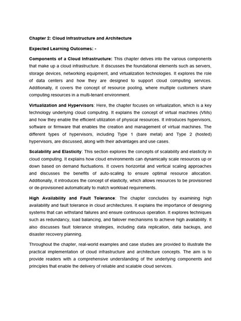 expected learning outcomes chapter 2 pdf