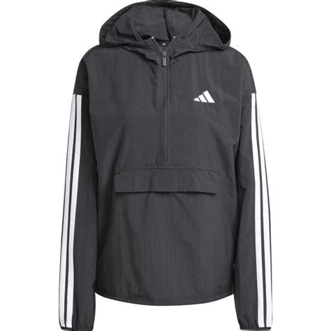 Adidas Essentials 3 Stripes Dámská Větrovka černá Sportisimocz