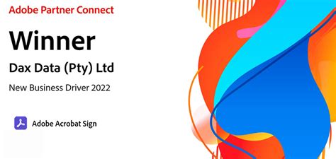 Dax Data Wins Adobe Acrobat Sign Award Dax Data