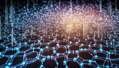 Cyberspace Digital Computer Network Security As A Global Database Technology Concept Stock