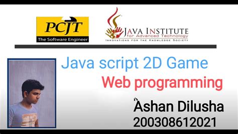 Java Institute 2d Game Web Programming Ashan Dilusha Santa Run