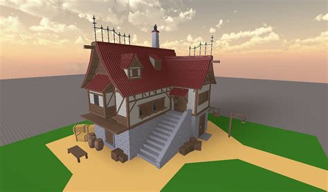 [feedback] Cartoon Style Medieval House Building Support Developer