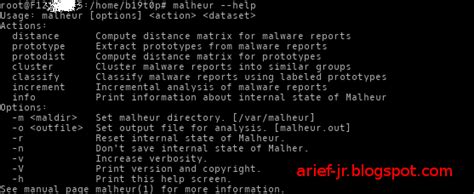 Malheur Is A Tool For The Automatic Analysis Of Malware Behaviour Tuxnoob