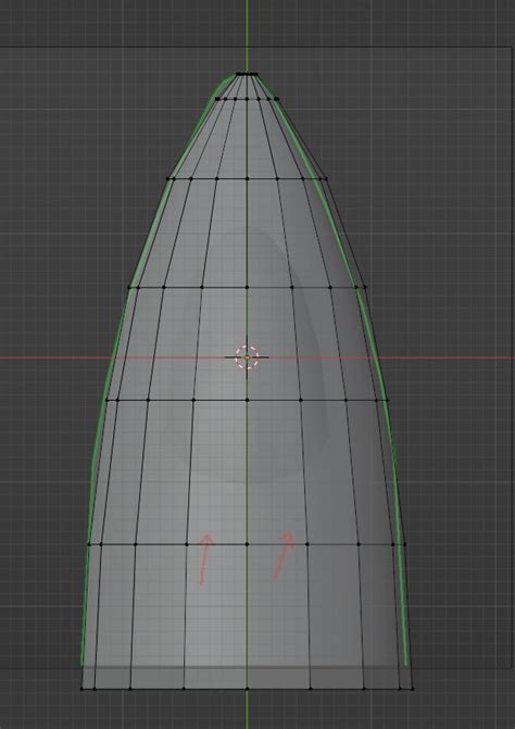 Modeling Mesh Auto Smoothing And Vertex Subdivision Causing Triangle Artifacting Blender