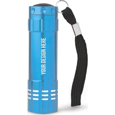 Customized Push Button Aluminum Flashlights