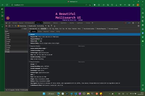 automatically returns to homepage · issue 6 · riccox meilisearch ui