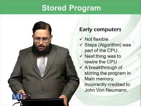 Stored Program Introduction To Computing CS Topic YouTube
