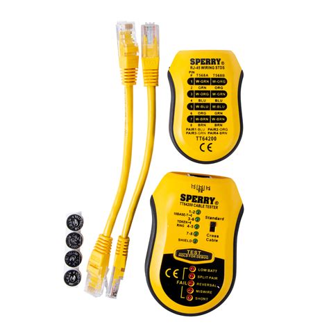 Network Cable Tester Crossover Outlet Usa